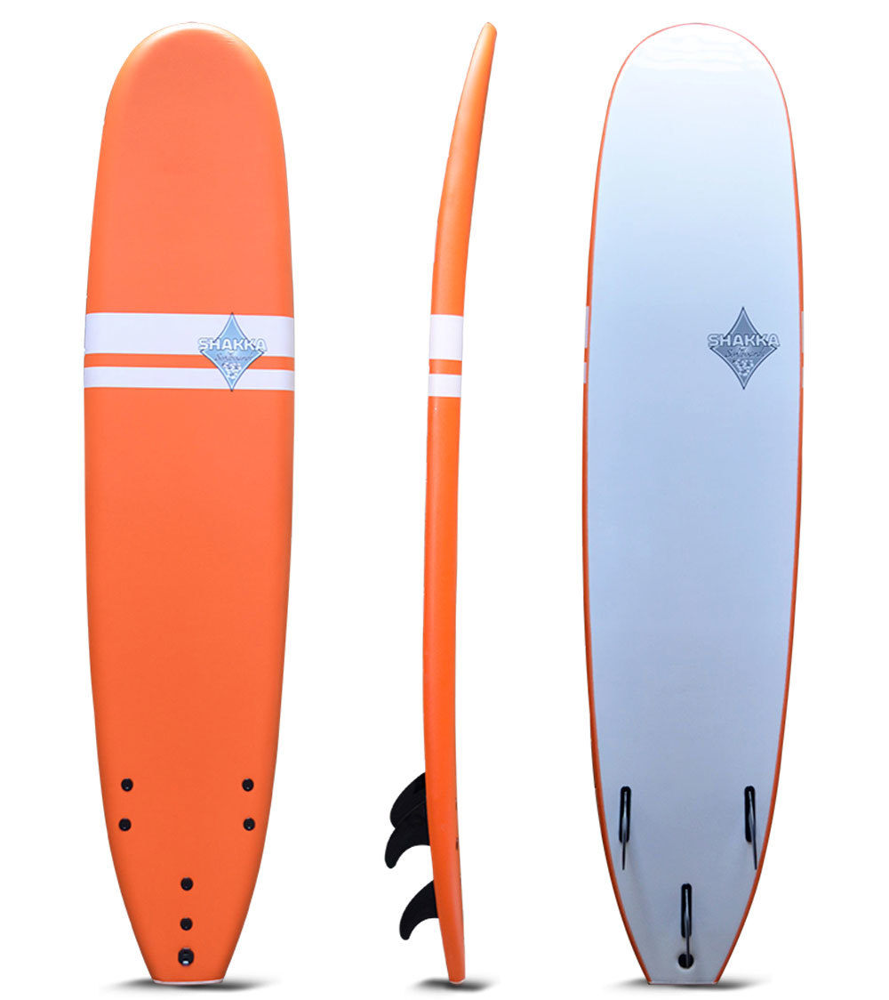 SOFT SURFBOARD, SHAKKA SOFTBOARD PINK 8'0 SOFT SURFBOARD, SHAKKA SOFTBOARD PINK 8'0
