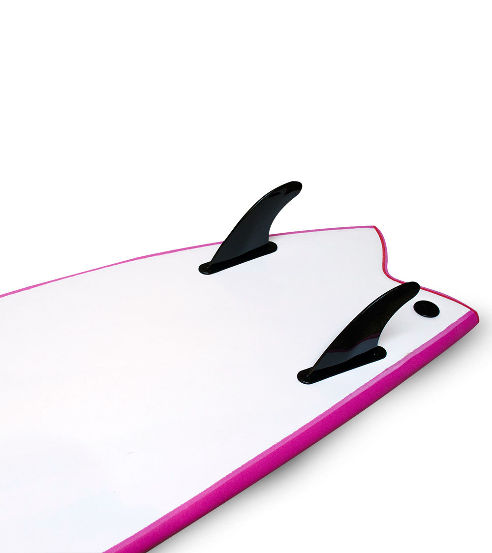 SHAKKA SOFT BOARD FISH PINK 5'10 SHAKKA SOFT BOARD FISH PINK 5'10
